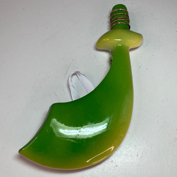 Vintage | Accents | Vintage 93s1940s Green Retro Ceramic Sword Pocket ...